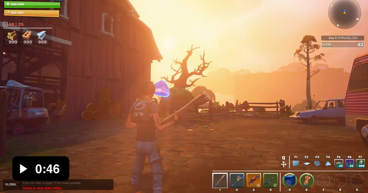 In Fortnite online test 6 this is what BluGlo looked like + what the ...