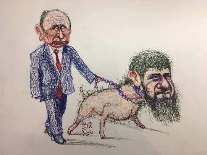 Putin and pitbull - 9GAG