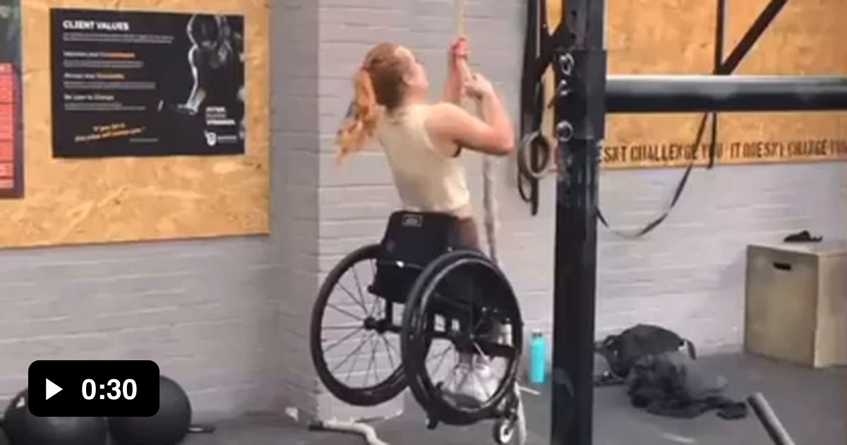 Ellen Field showing her incredible strength! - Credit: The CrossFit ...