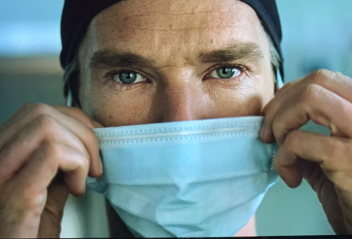 At the beginning of Doctor Strange (2016), he scrubs in for surgery and ...