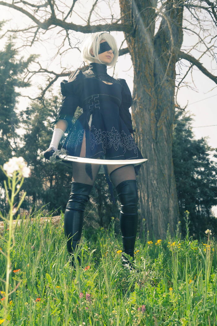 2B - NieR Automata by Dennapture - 9GAG