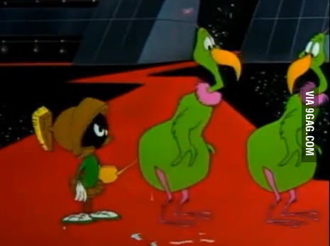 Was I the only kid who was afraid of the Martians on the Bugs Bunny ...