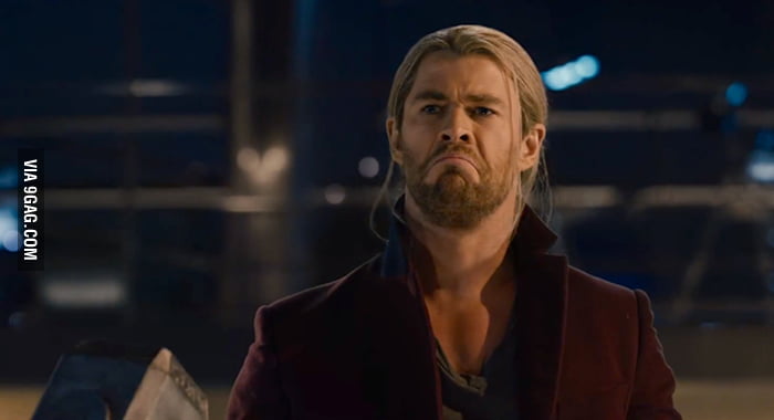 Grumpy Thor is grumpy - 9GAG