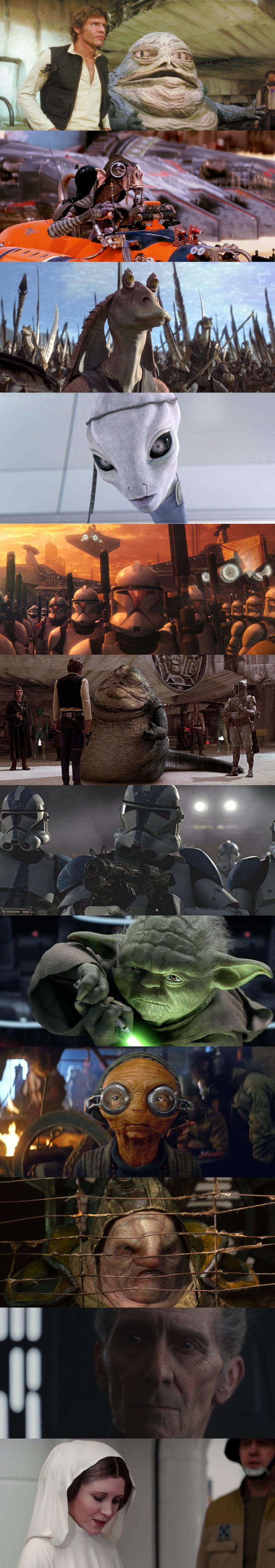 The Evolution of CGI use in Star Wars characters - 9GAG