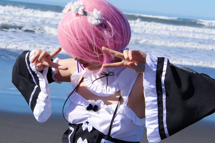 Beach Ram from Re:Zero by KorpseKitten - 9GAG