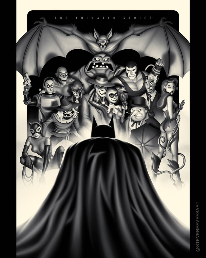 Awesome BTAS art by @stevereevesart ! - 9GAG