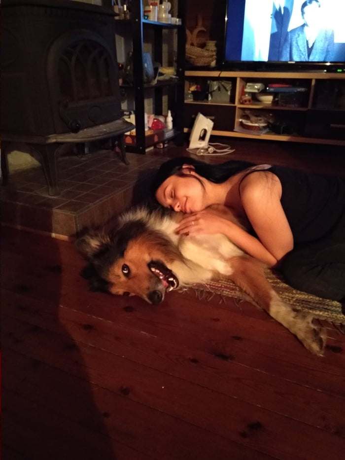Derp having derpy rest with my daughter - 9GAG