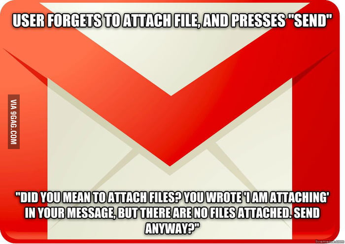 Good Guy Gmail impressed me with some simple technology today. - 9GAG