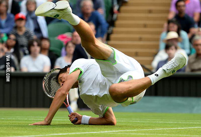 F**k tennis I wanna be a breakdancer - 9GAG