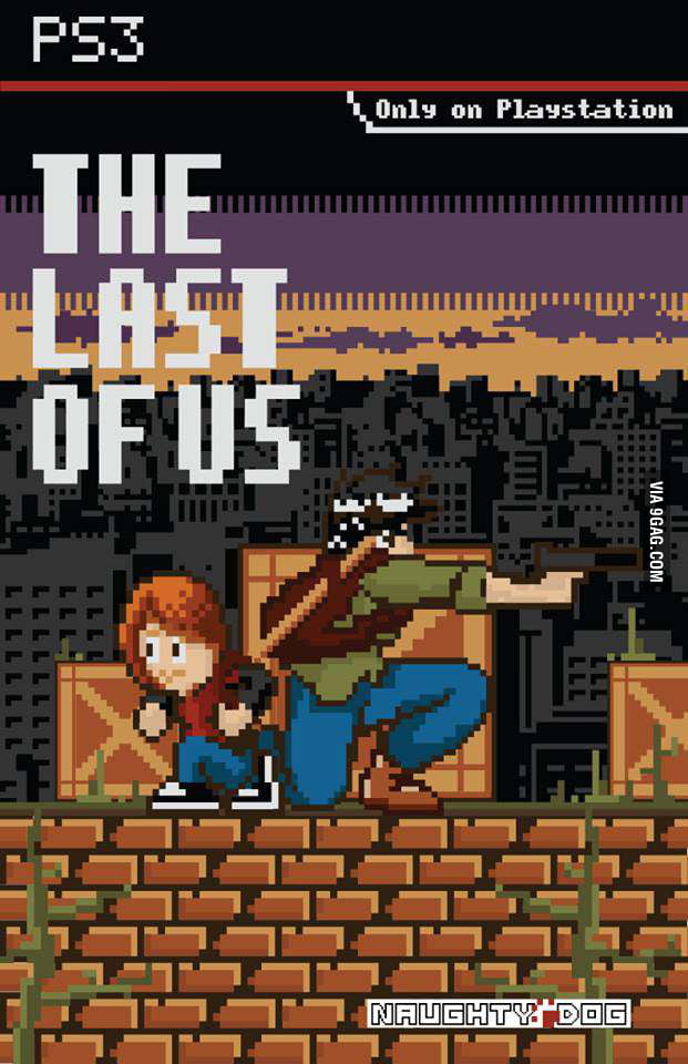 A The Last of Us 8-bit fan art piece - 9GAG