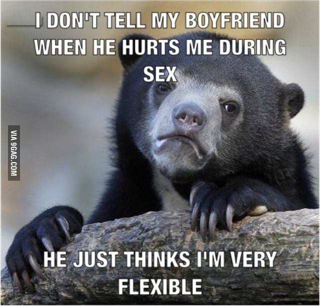 He already thinks I can't handle him being rough.. - 9GAG