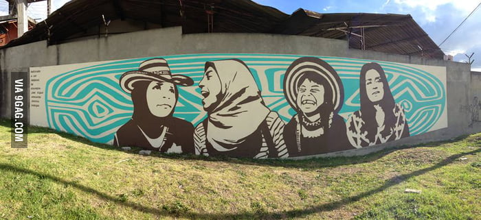 My cousin did this awesome graffiti - 9GAG