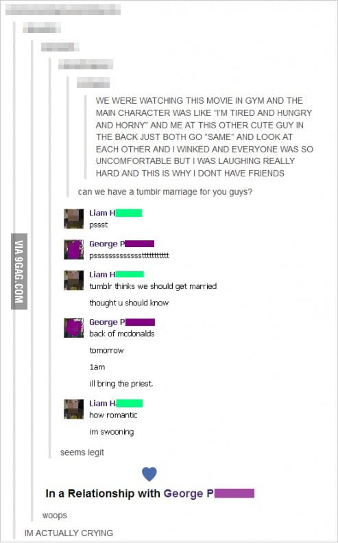 A Tumblr Marriage - 9GAG