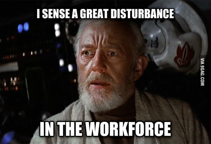 One minute after the internet went down throughout the whole office ...