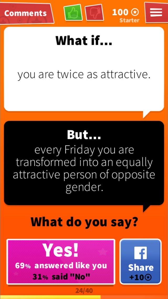 So would you choose as I? - 9GAG