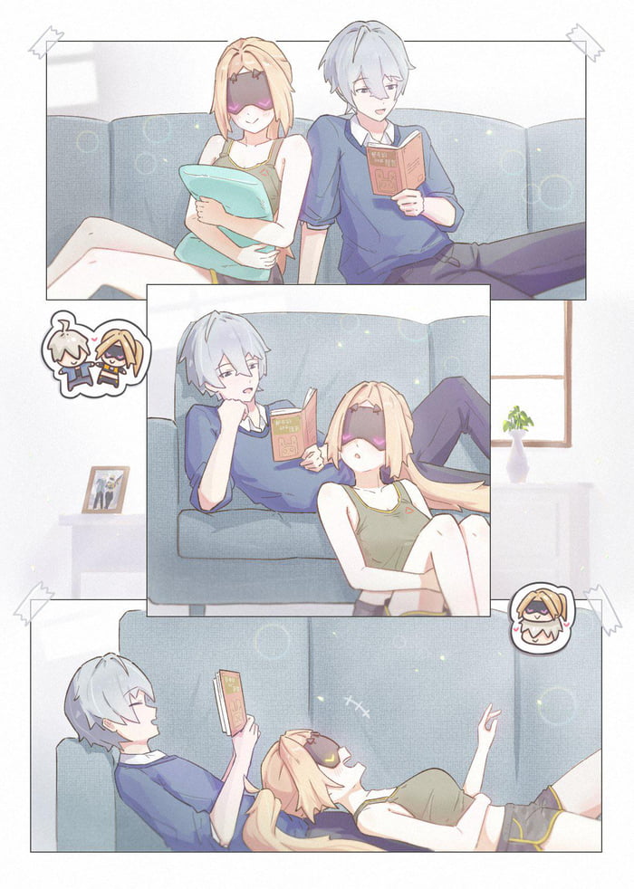 Our reading sessions usually end like this. - 9GAG