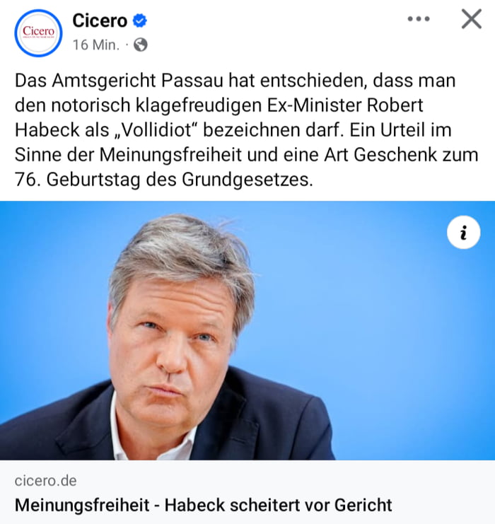 Ha! Hat er verloren. Dieser Vollidiot. - 9GAG