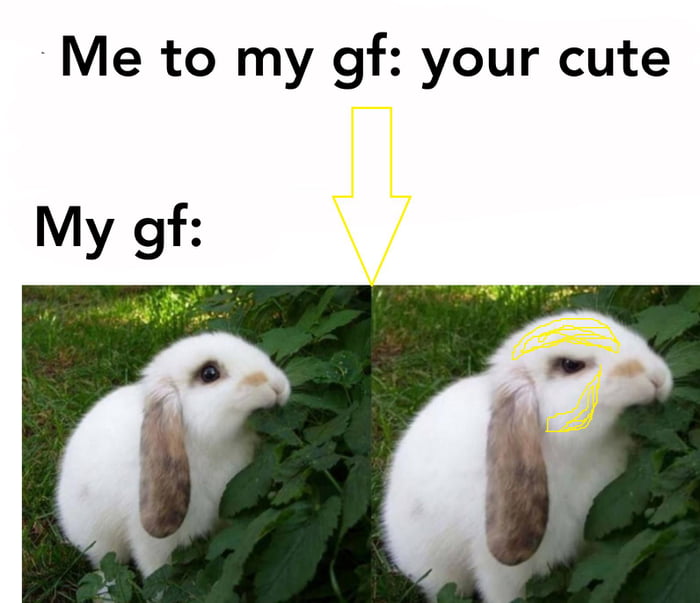 She is angry but still cute. - 9GAG