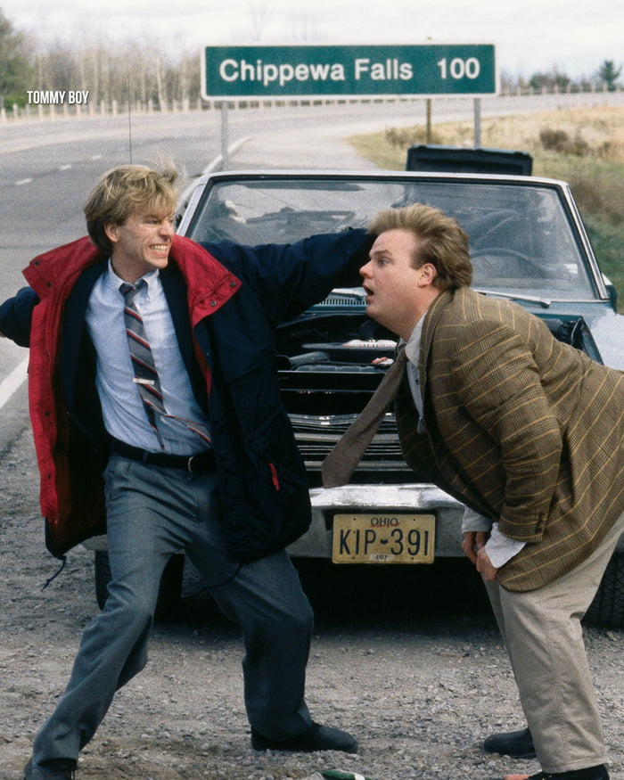 Holy schnikes! Tommy Boy turns 30 today. - 9GAG