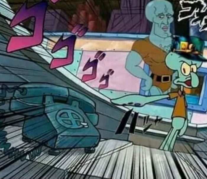 Squidward, the menacing cashier - 9GAG