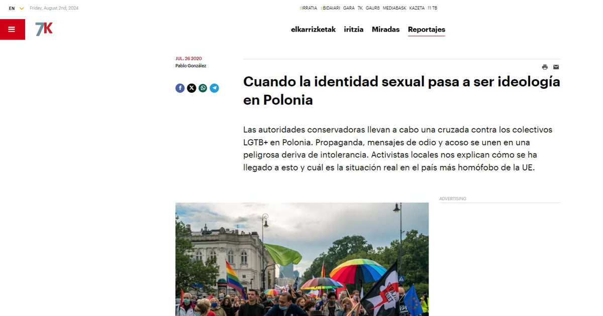 Spanish-language article by "spanish journalist" Pablo Gonzales aka ...