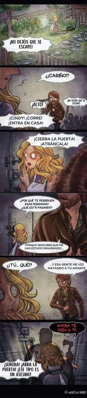 Se casan con un loco y todavía le ponen los cuernos. En fin, la hipotenusa. - 9GAG