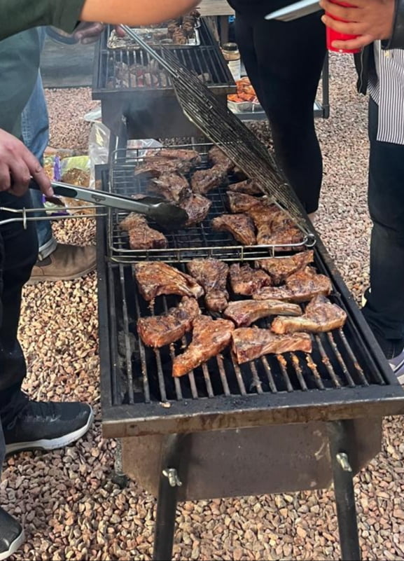 Finally joining the club with a braai, even if it's a work event - 9GAG