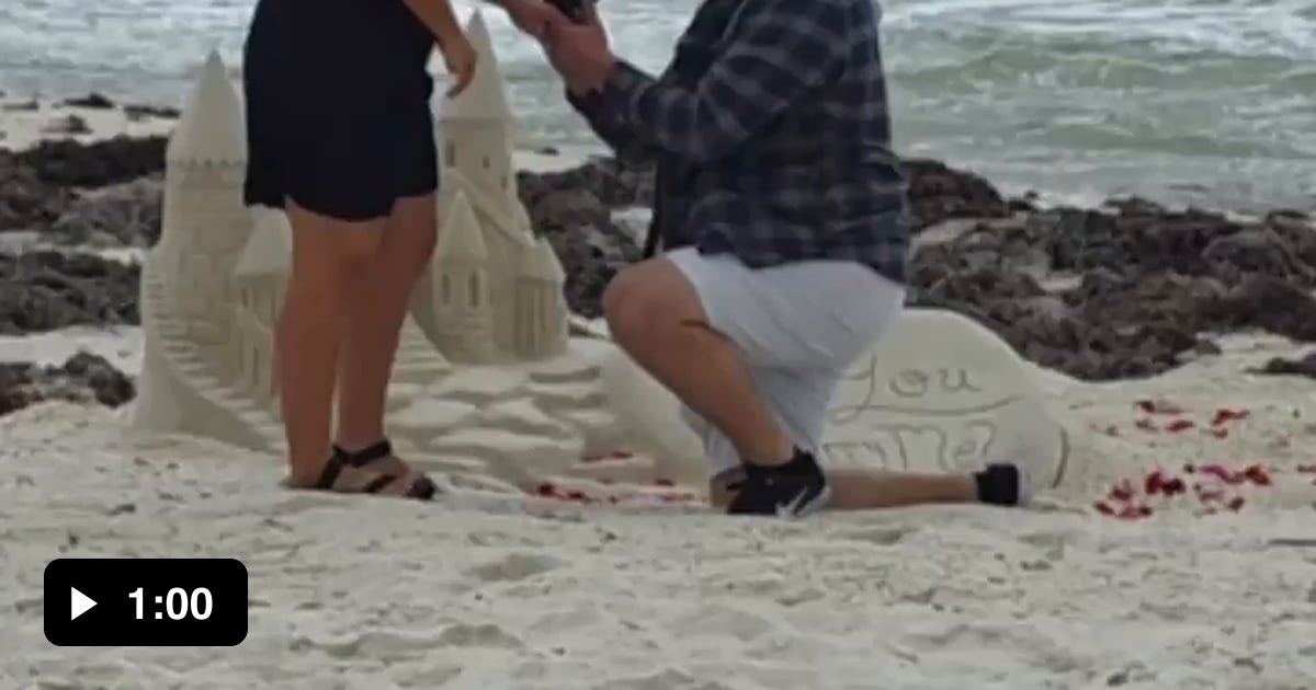 The Perfect Beach Proposal💍 - 9GAG