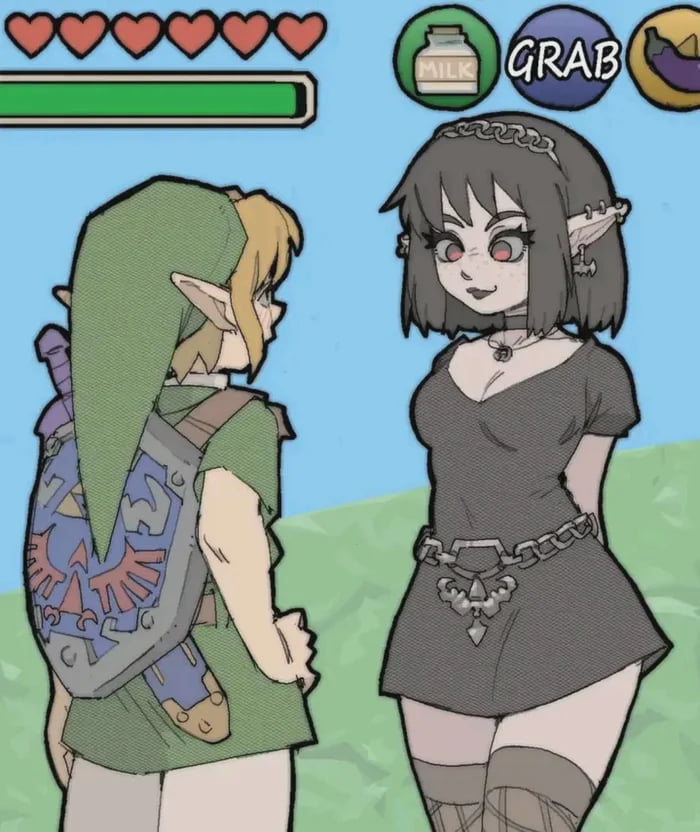 Link needs milk - 9GAG
