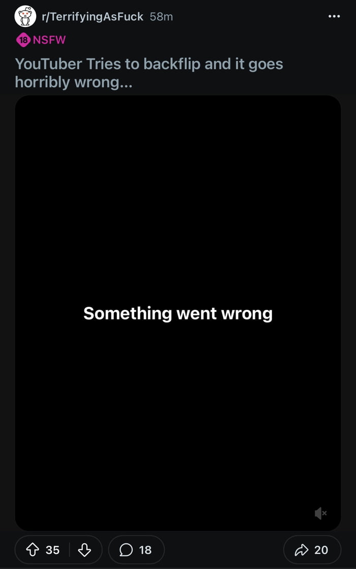 Backflip goes wrong - 9GAG