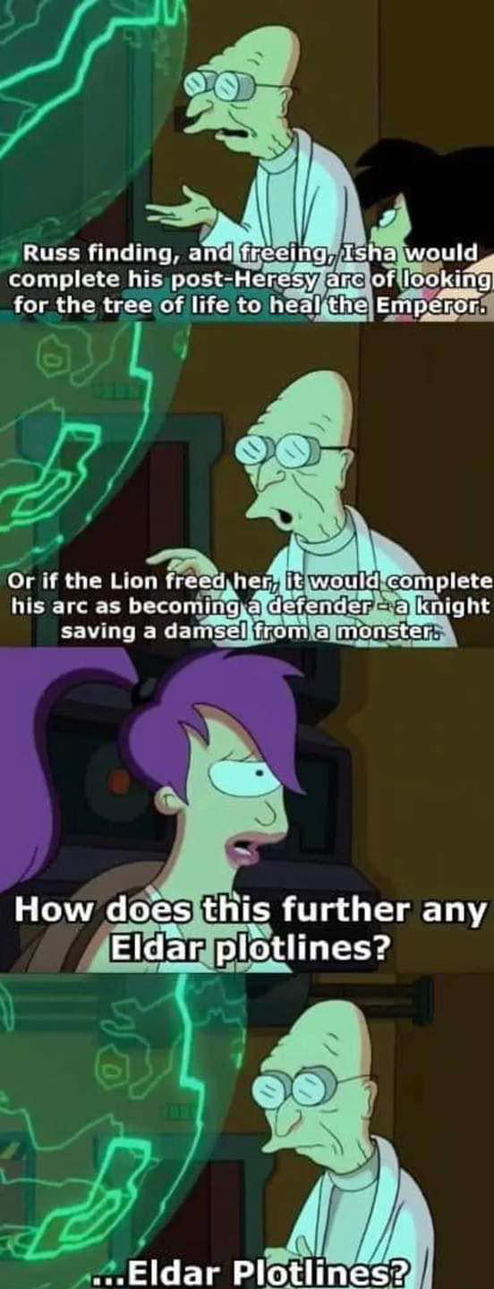 When you keep seeing art of Isha getting saved by another Imperial ...