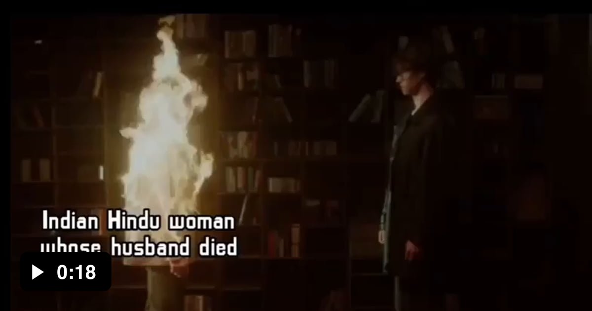 Sati vs fire - 9GAG