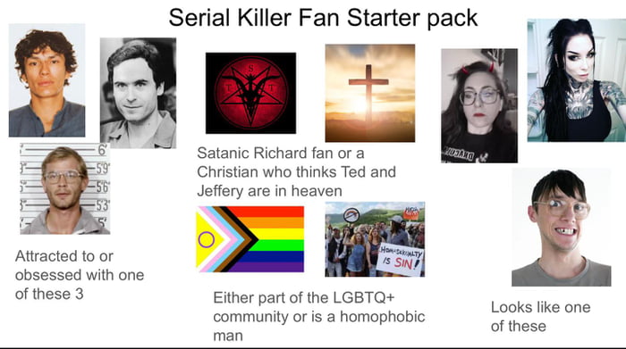 Serial Killer Fan Starter Pack - 9GAG