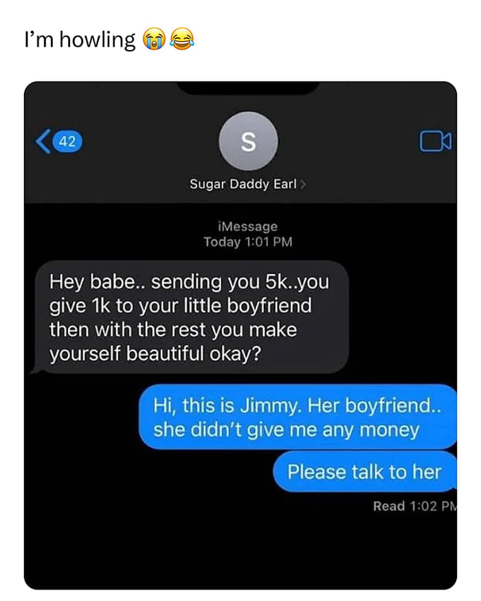 Jimmy is just asking for his share - 9GAG