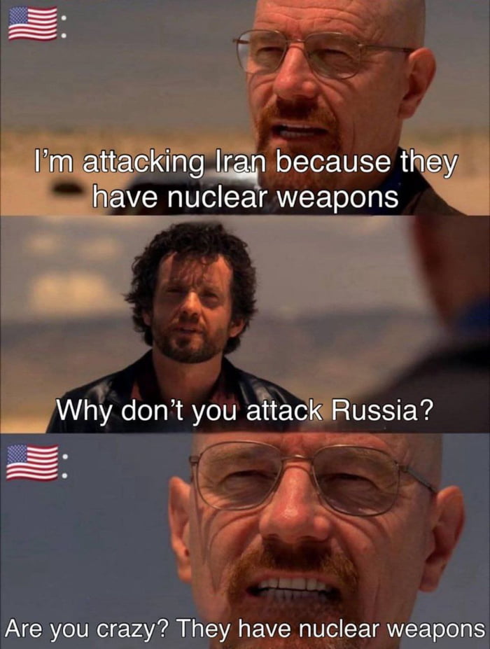 *trump voice* "It's a big beautiful bomb" - 9GAG