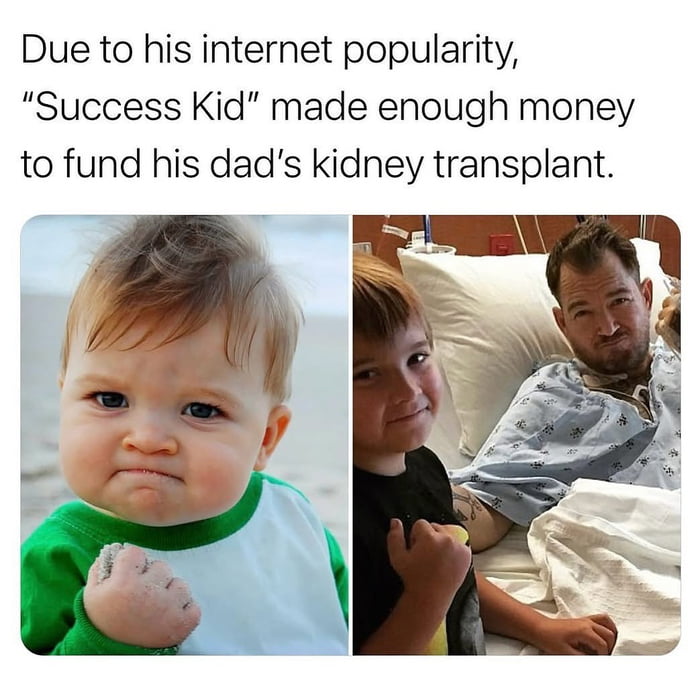 From meme to miracle, this kid's internet fame helped save his dad. A ...