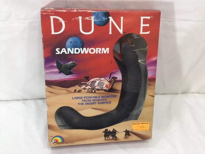 Remember this classic Dune Sandworm toy? - 9GAG