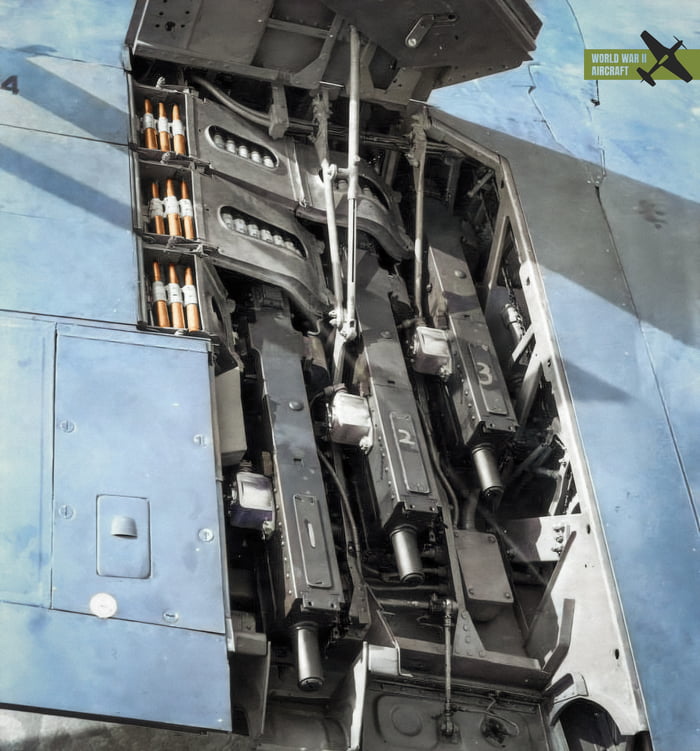 This is how the Browning M2 .50 caliber machine guns were mounted in ...