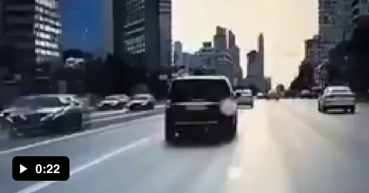 Tailgating Troubles Caught on Cam 🚗💥 - 9GAG