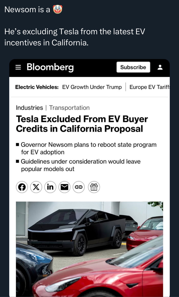 Even though Tesla is the only company who manufactures their EVs in ...
