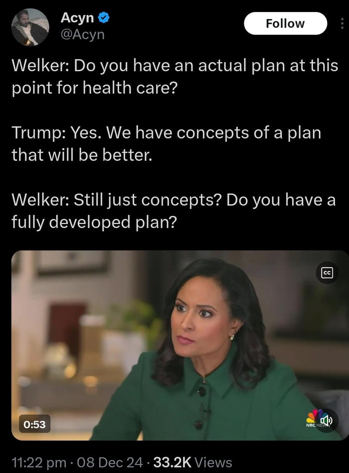 Still only "concepts of a plan" - 9GAG
