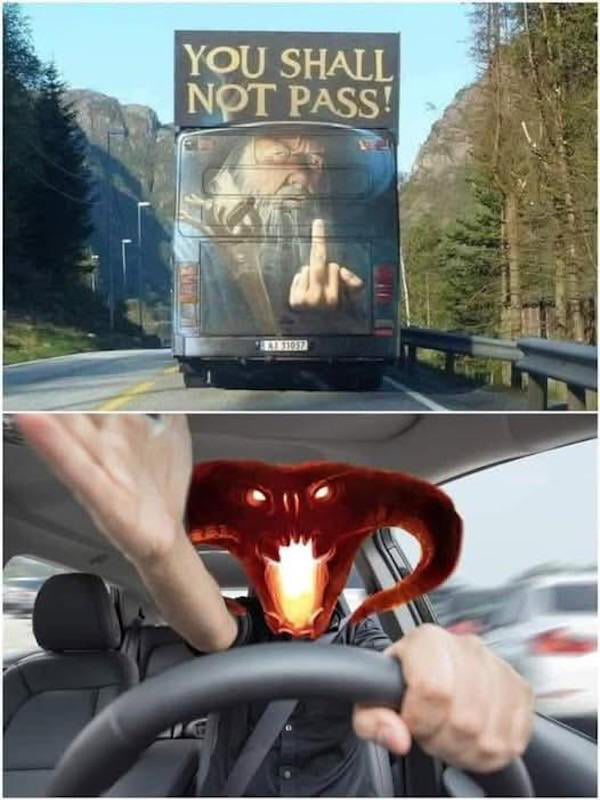 YOU CANNOT PASS!! - 9GAG