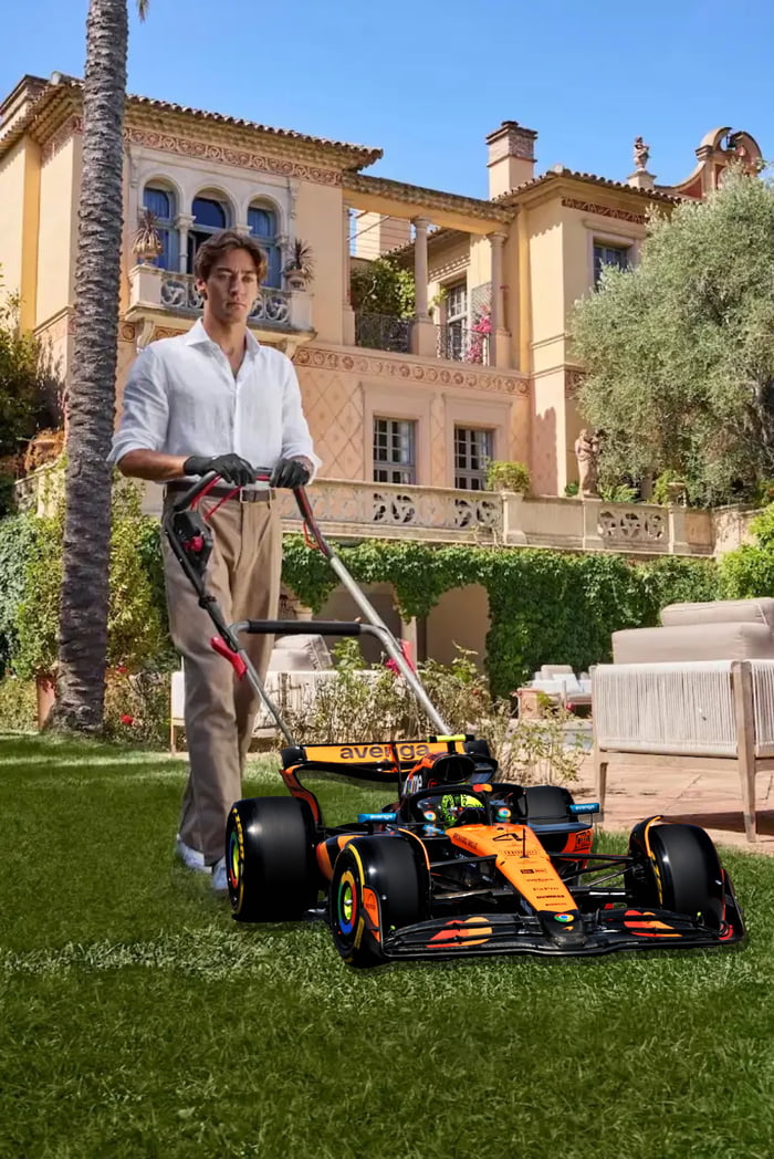 Quite an expensive lawnmower - 9GAG