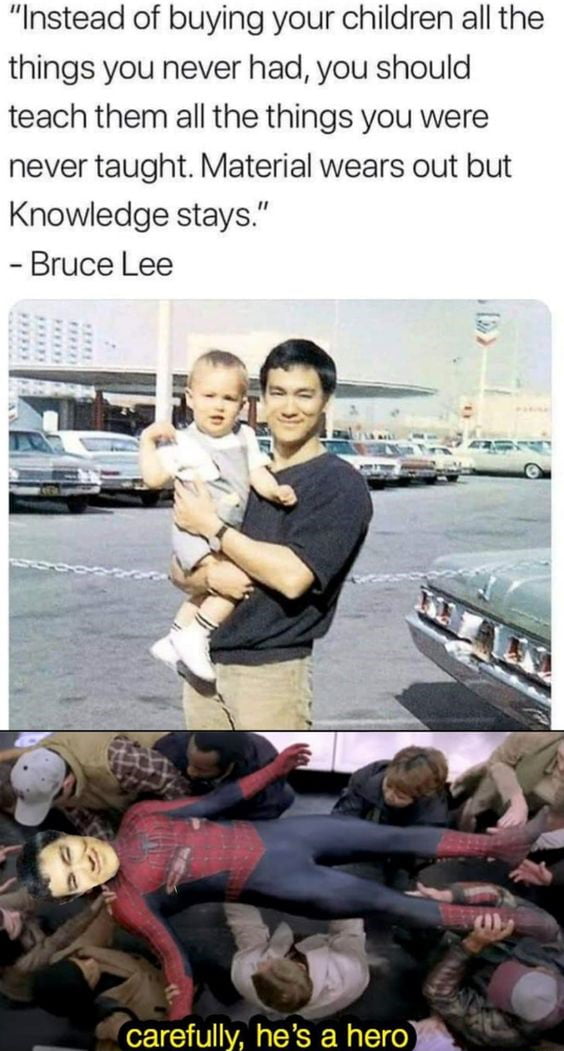 Wise Words from Bruce Lee - 9GAG