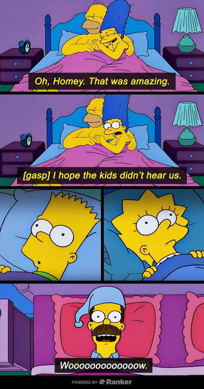 Never a good experience hearing your oldies getting it off. - 9GAG