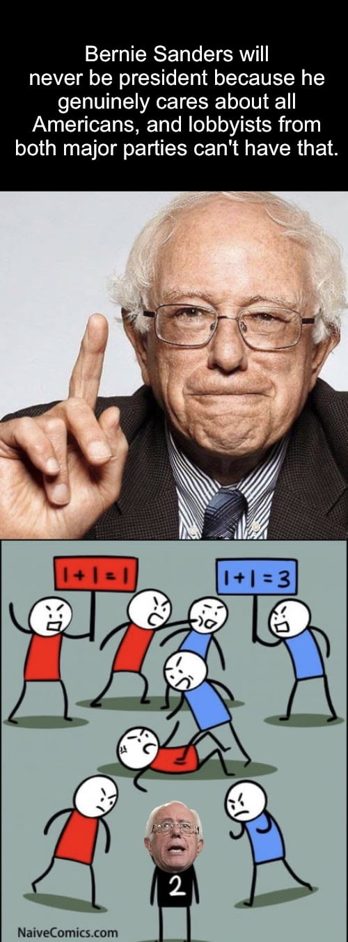 Dead meme from old elections, crushed and buried by the power of the 2 ...