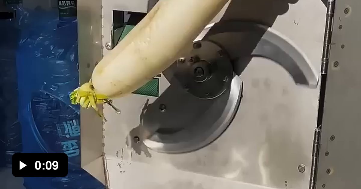 Vegetable particle high speed cutting tool - 9GAG