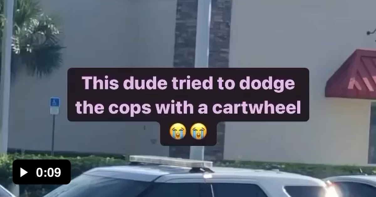 How to (not) dodge cops - 9GAG