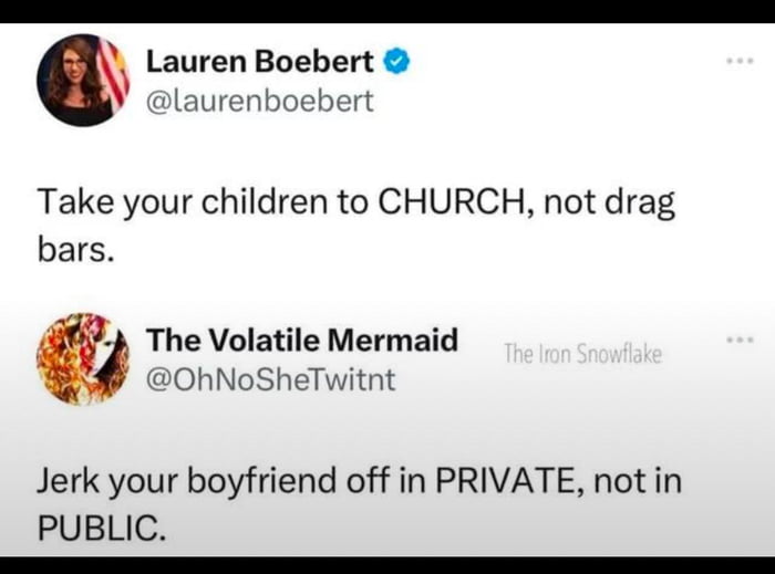 When hypocrisy meets the perfect clapback. - 9GAG