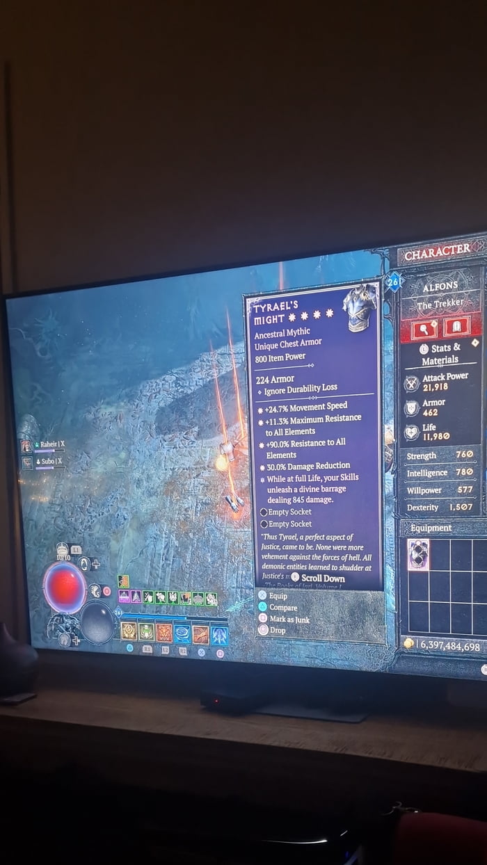 4ga tyraels might is there some max power build to do with? - 9GAG